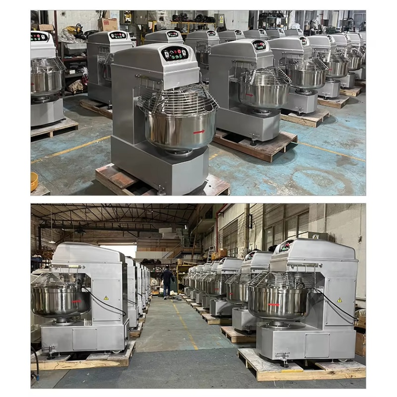 100KG Flour Mixer - Powerful & Efficient, 260L Spiral Design