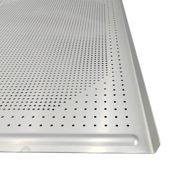 U shaped aluminum alloy perforated baking tray