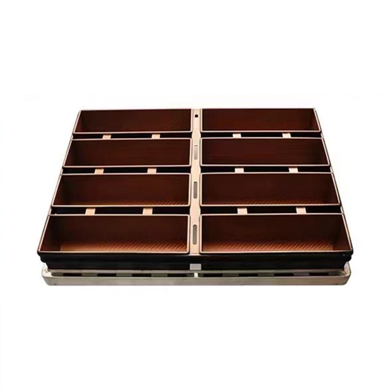 Multiple Cavities Non Stick Strap Loaf Bread Baking Pan