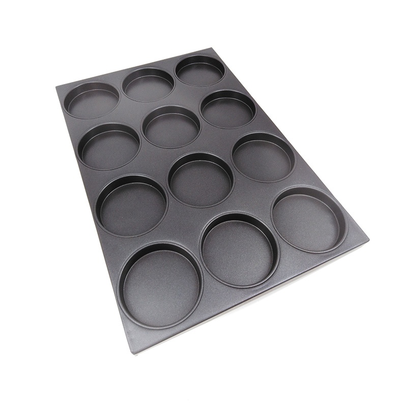 Custom Made Hot Dog Bun Baking Pan 12 Cups