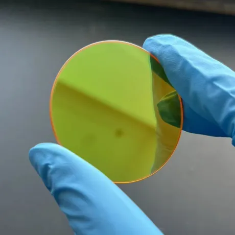 50mm Diameter ZnSe Zinc Selenide Optical Window - High-Quality Optics