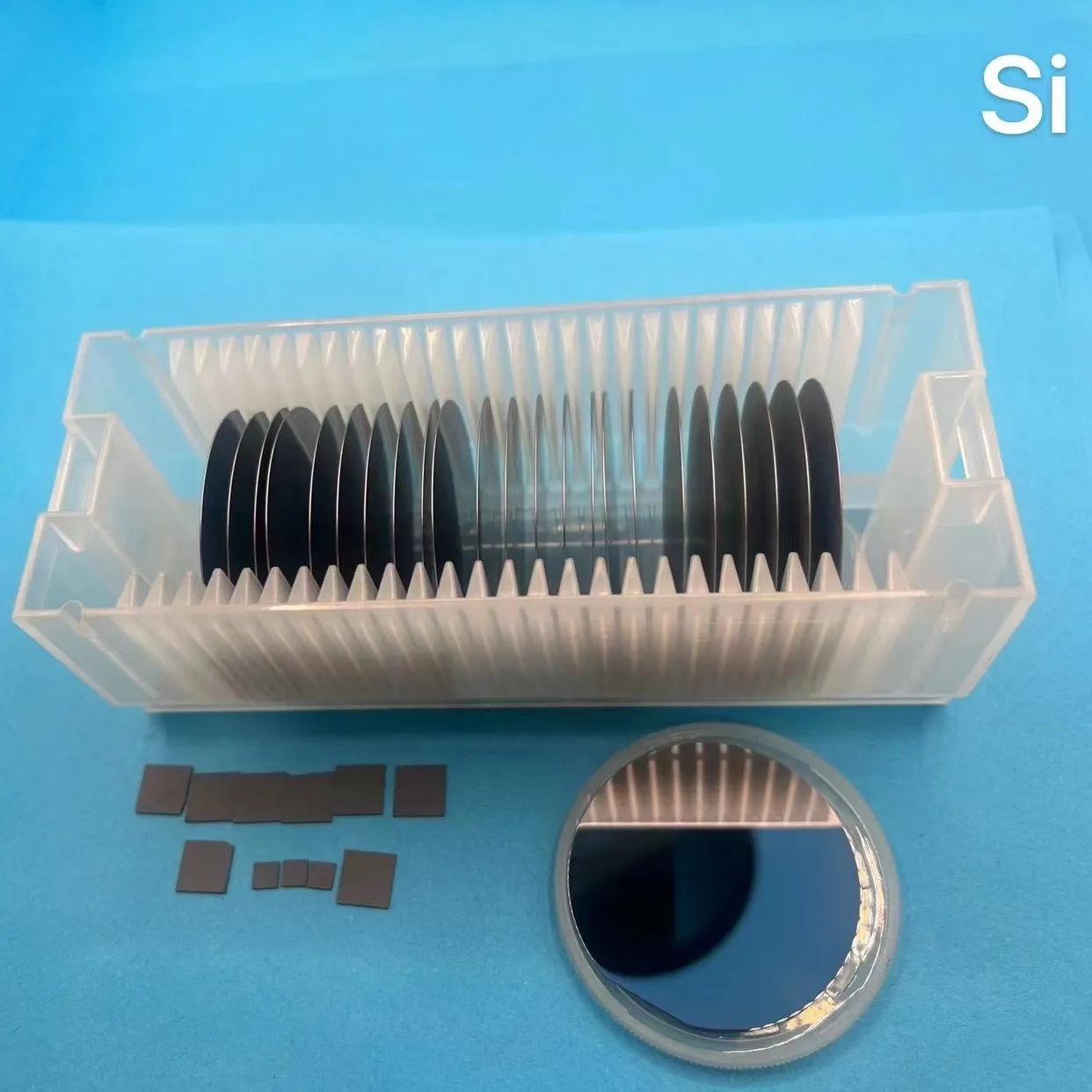 2 Inch Single Crystal Silicon Wafer for Precision Semiconductor ...