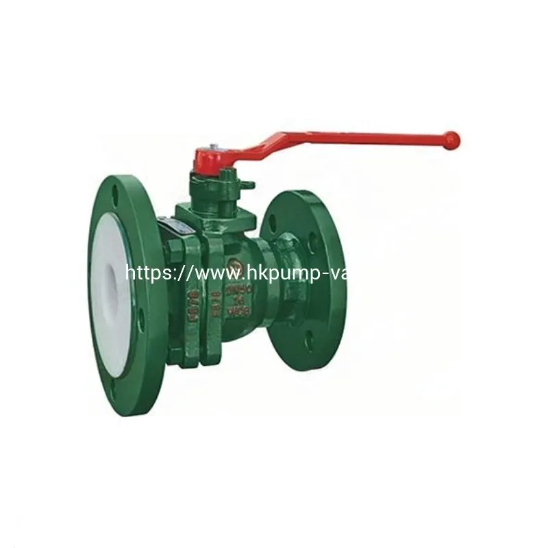 Discharge ball valve
