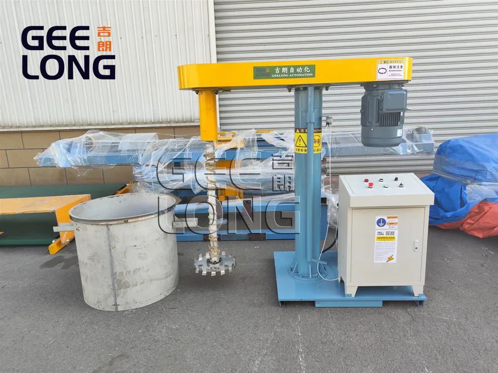 Geelong Hydraulic Type Glue Mixer Machine, 4 Tanks Glue Mixer
