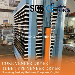 Square Tube Press Type Core Veneer Dryer, Veneer Drying Machine