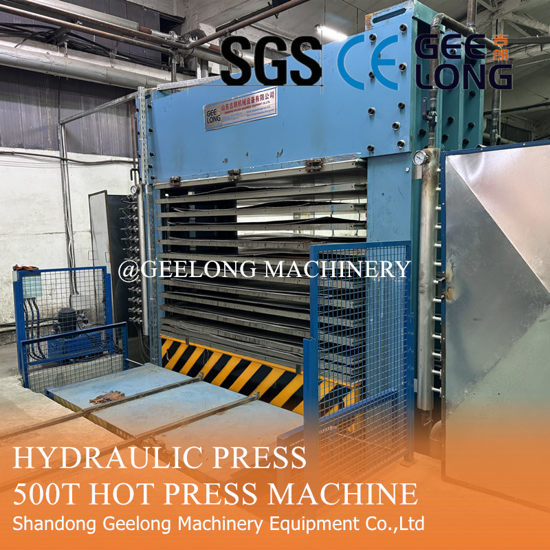 500 Ton Hydraulic Plywood Hot Press Machine