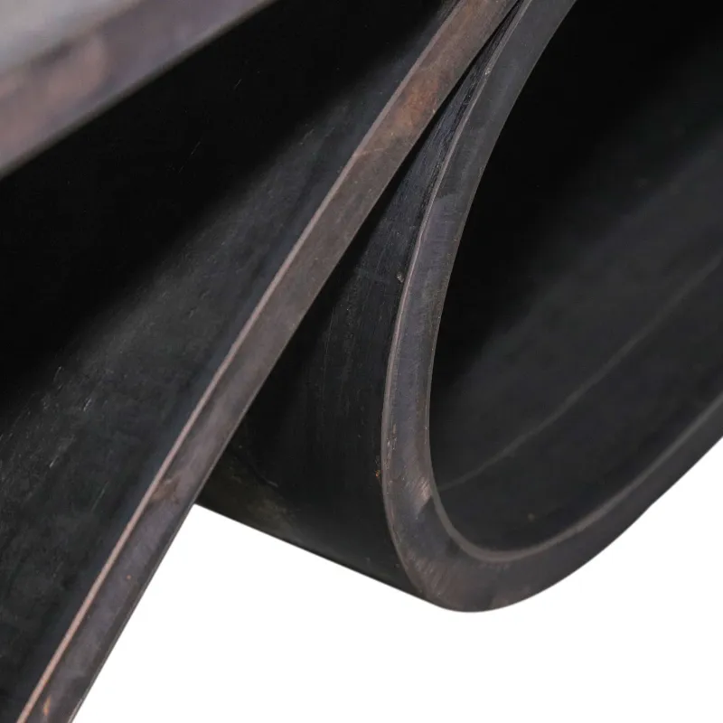 Fabric core rip-stop conveyor belts