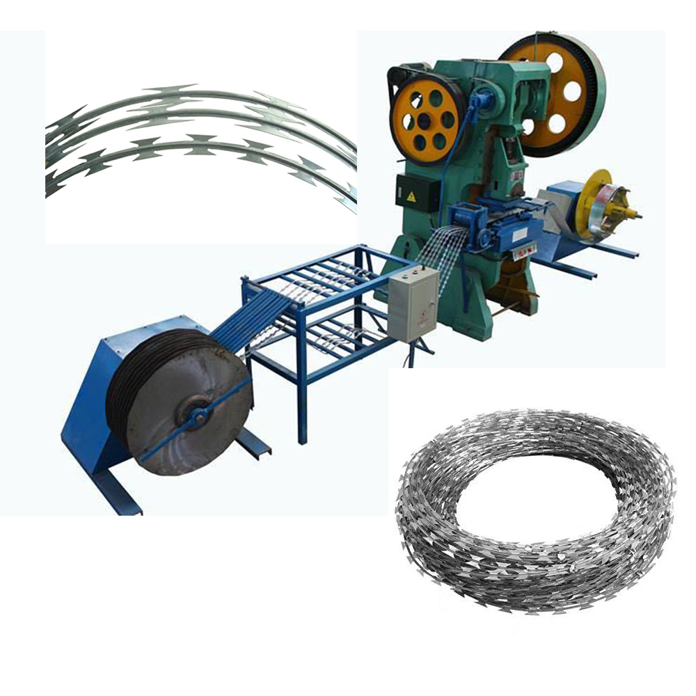 Razor Barbed Wire Making Machine for High-Quality Security Fencing