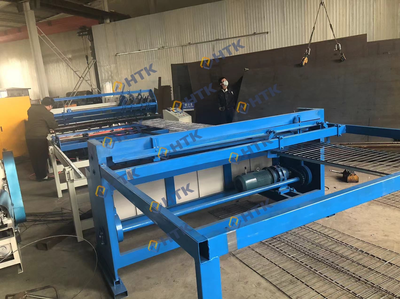 High quality welded wire mesh panel machine