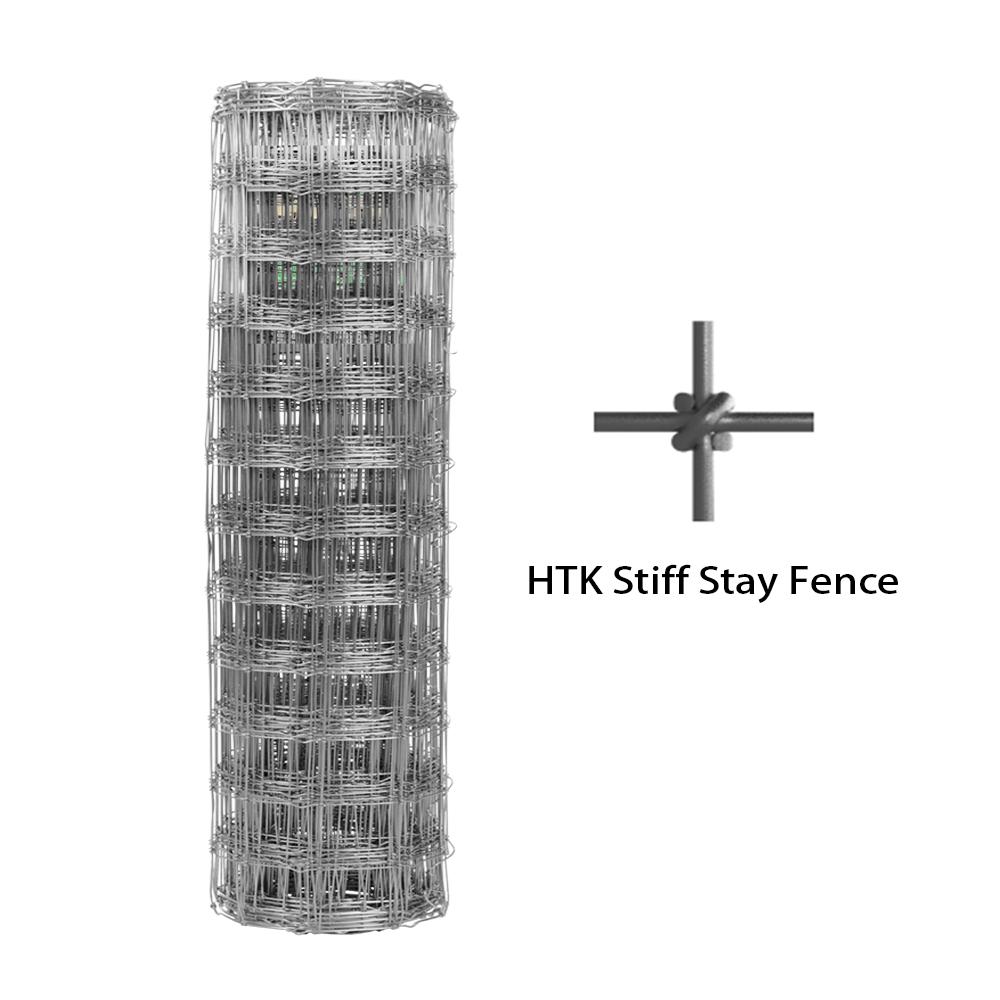 Durable Stiff Stay Fence for Secure Boundaries