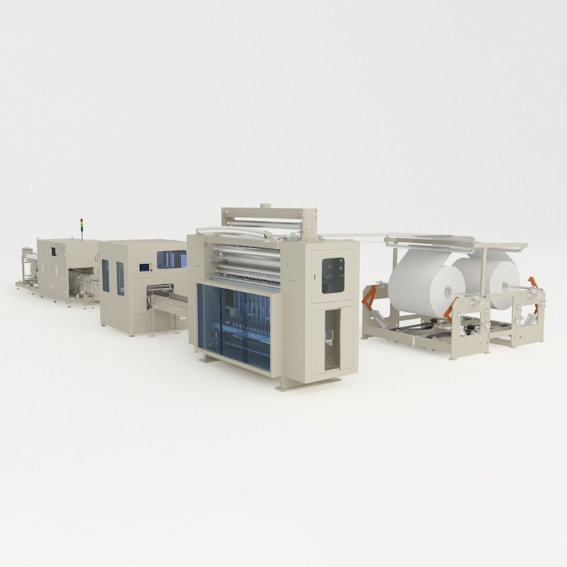 Facial Tissue Production Line, Automatic Facial Tissue Converting Line