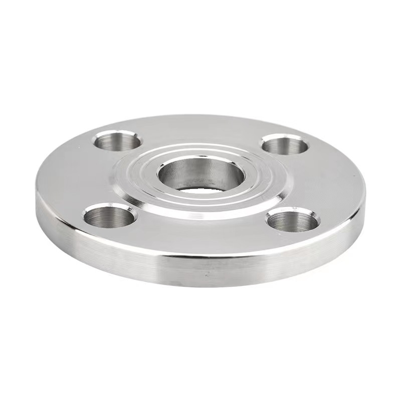 Round Edge Flange for Optical Shaft Holder - Stainless Steel