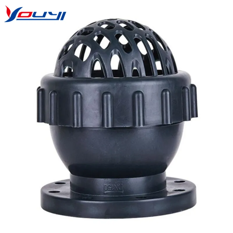 Plastic CPVC, FRPP, PPH, PVDF, UPVC Flanged Bottom Valve
