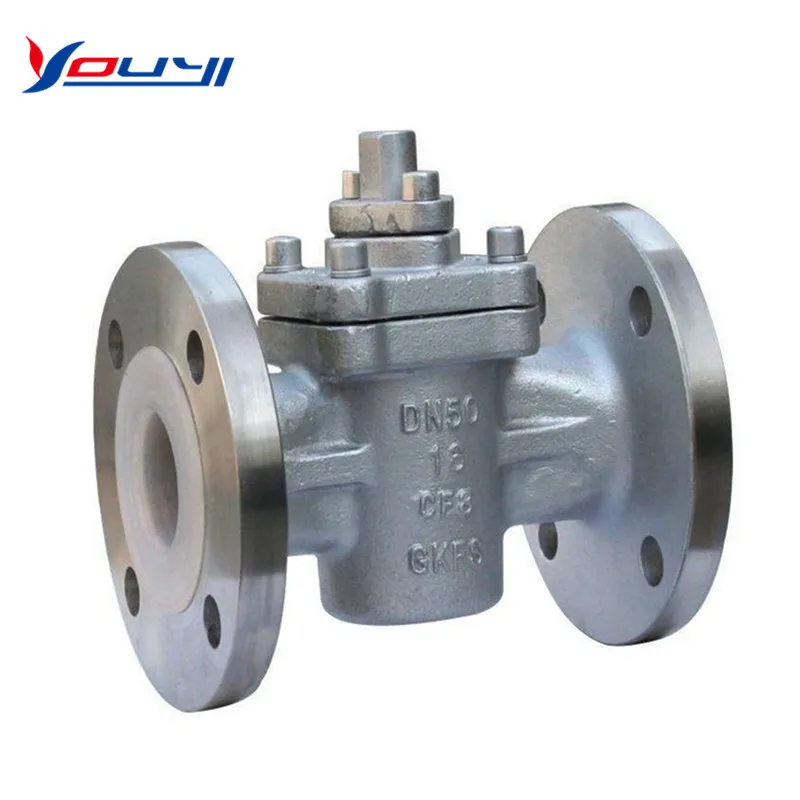 Stainless Steel Two-Way Plug Valve X43W Three-Way Plug Valve X44W