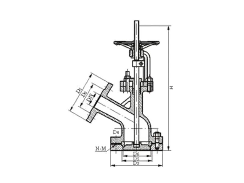 HG5-89-1 Stainless Steel Put Baiting Valve