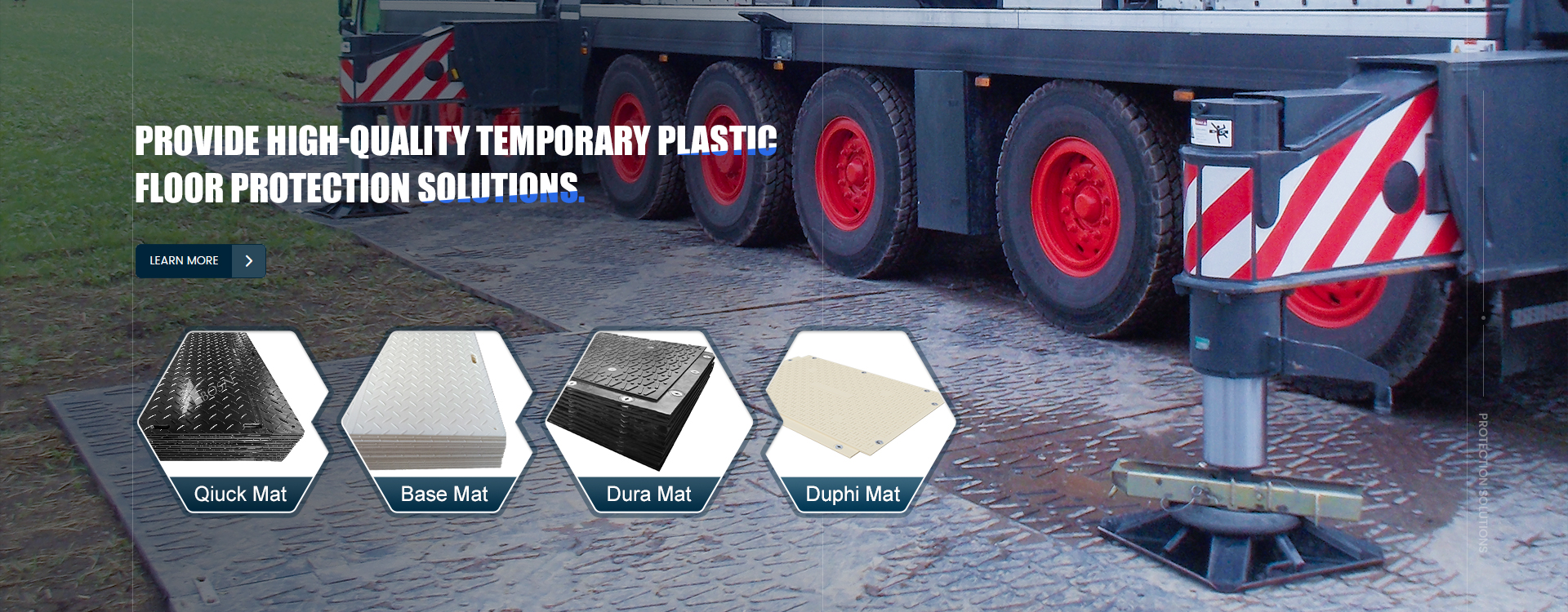 Ground protection mat direct manufaturer