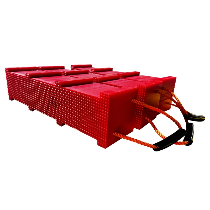 Crane Plastic Leg Support Brace Plastic Cribbing blocks