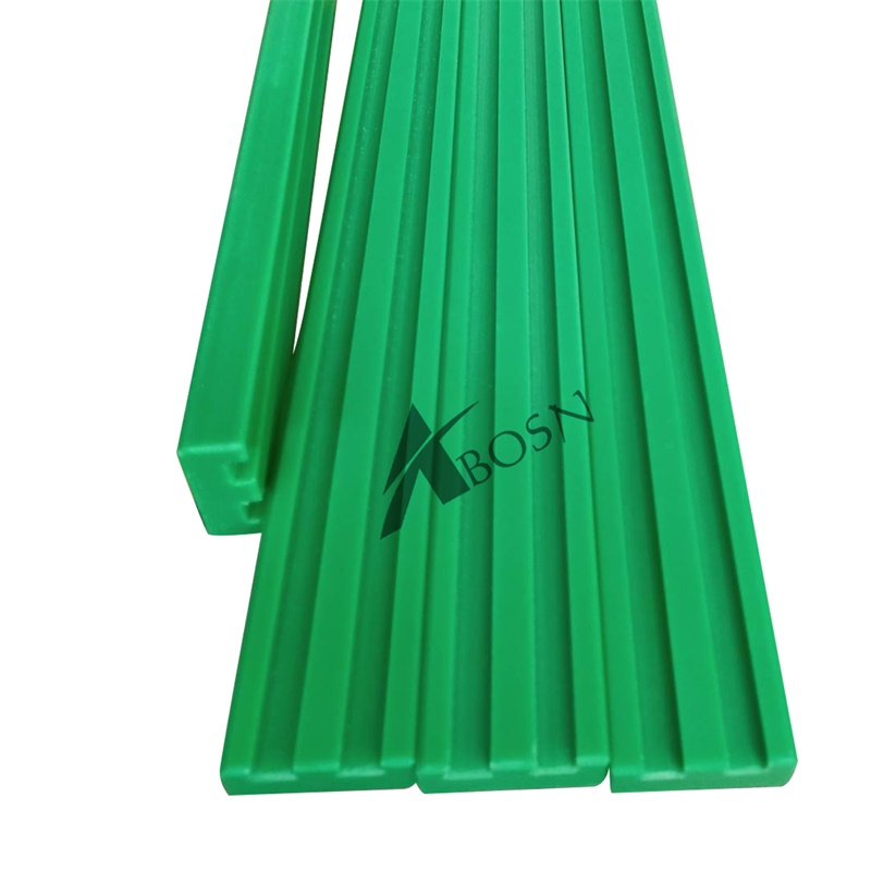 UHMWPE Plastic Rail Guide Tunnel Wear Strips