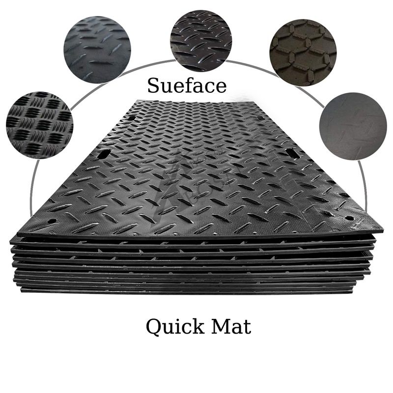 High Density Polyethylene Temporary Ground Protection road Mats