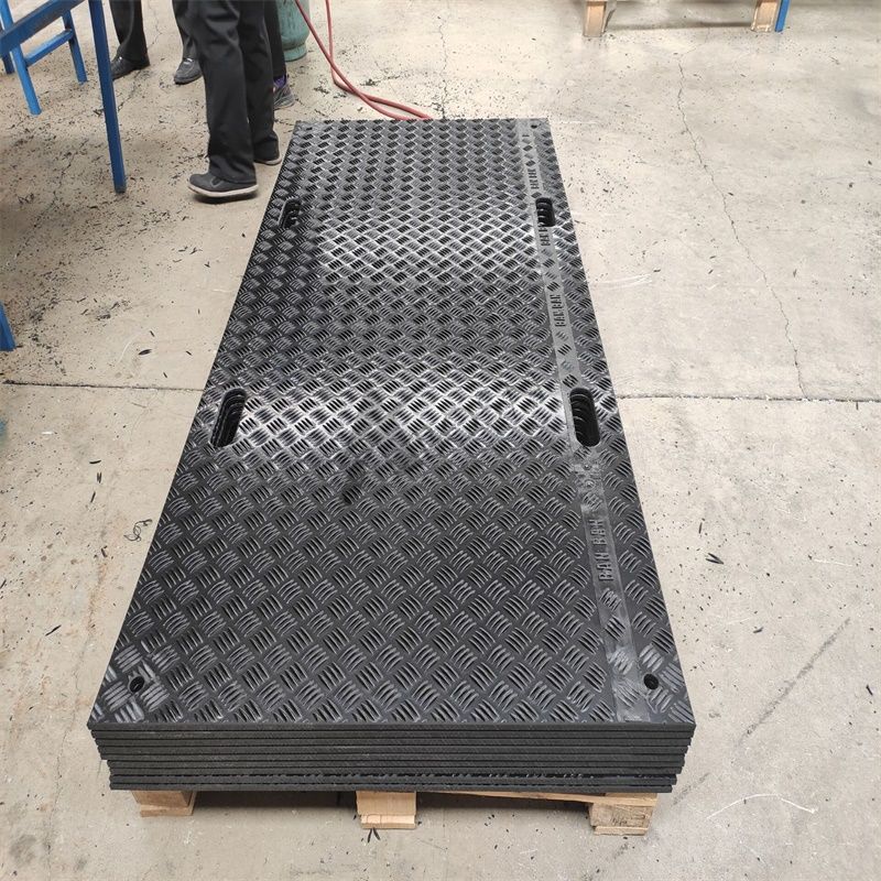 HDPE Ground Protection Mats for Lawns and Heavy Equipment Construction