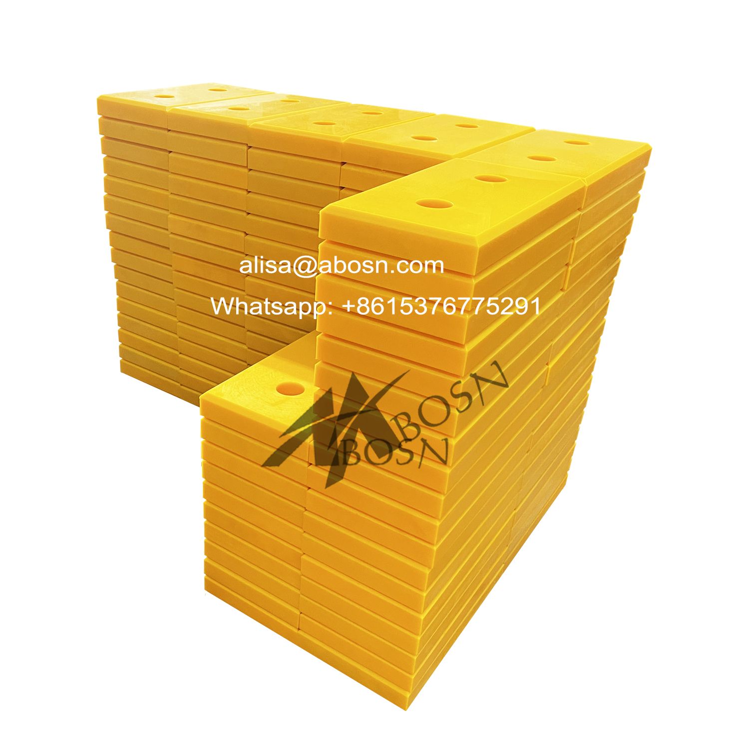 UHMWPE loading dock bumper