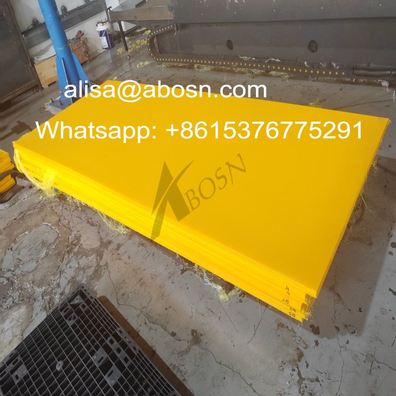 High performance PE plastic solutions PE 1000 UHMWPE sheet