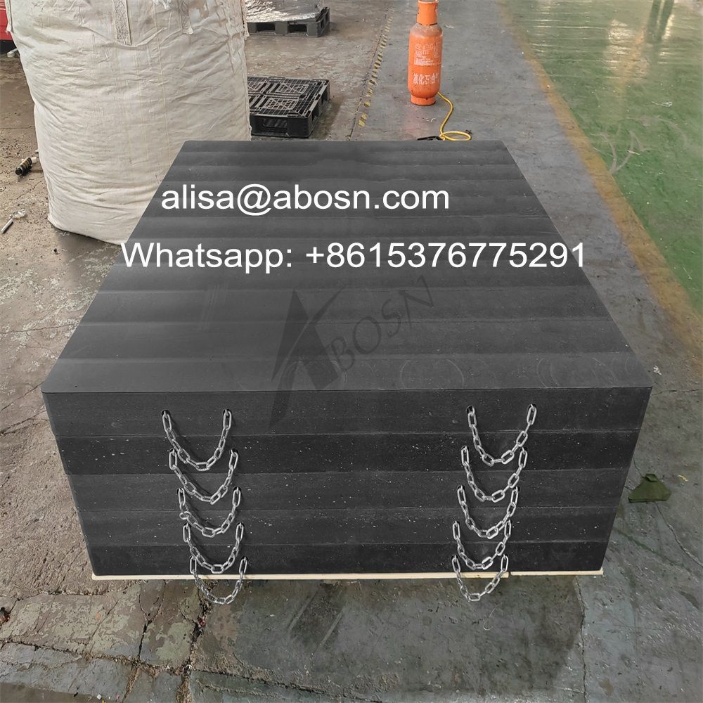 Heavy Duty Polyethylene Outrigger Pads Spreader Plates