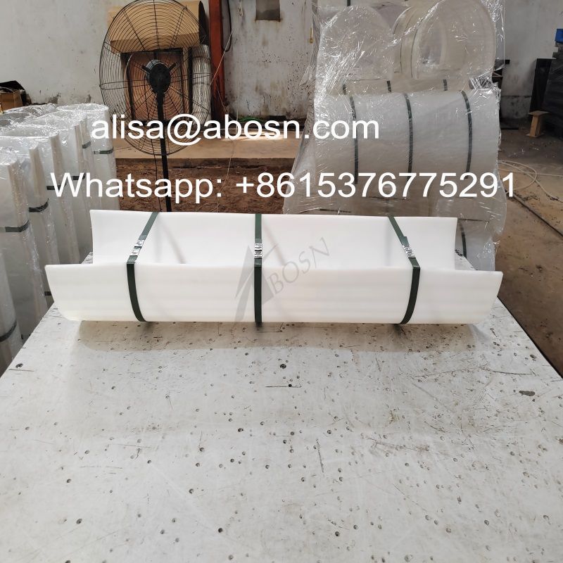 High resistant UHMWPE lining plate