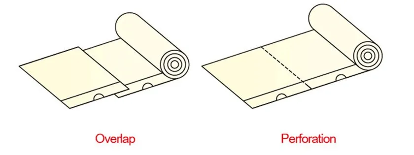 Interleaved Draw Tape Embossed Garbage Bag on Roll Making Machine