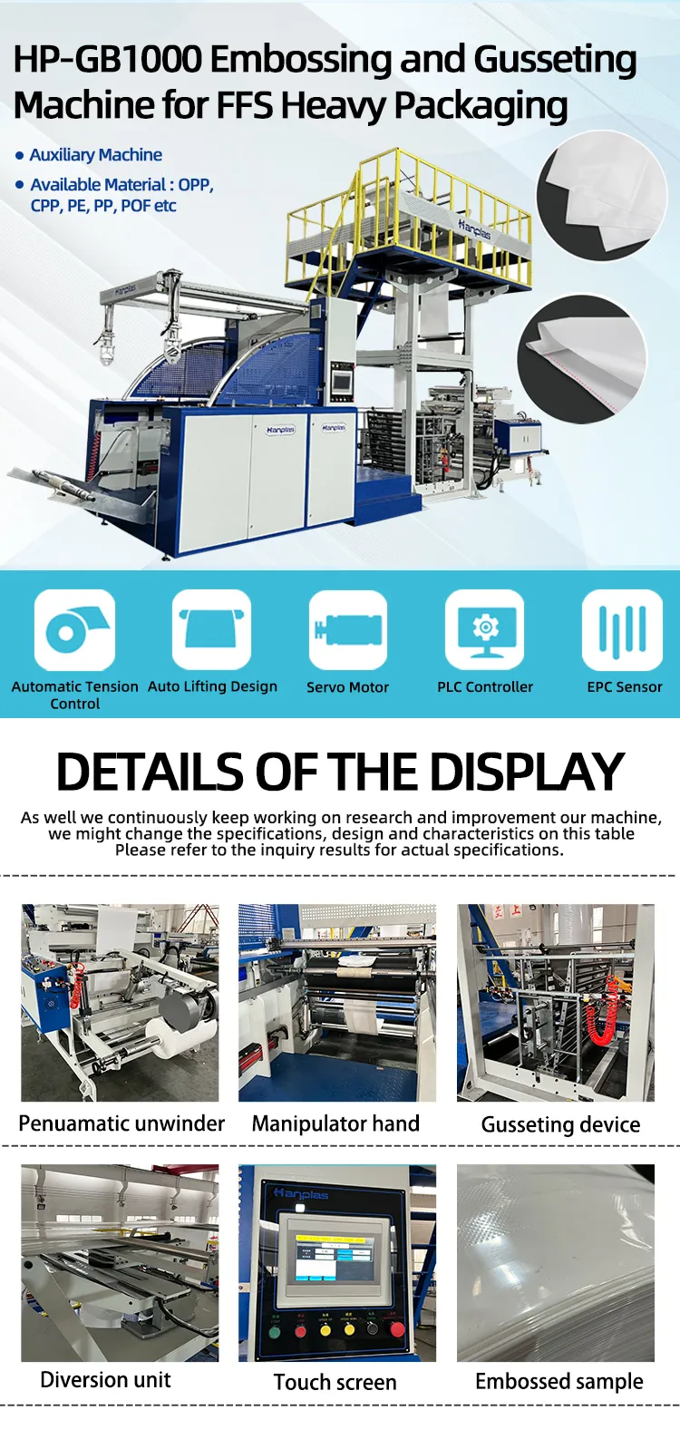 Film Rolling Film Machine