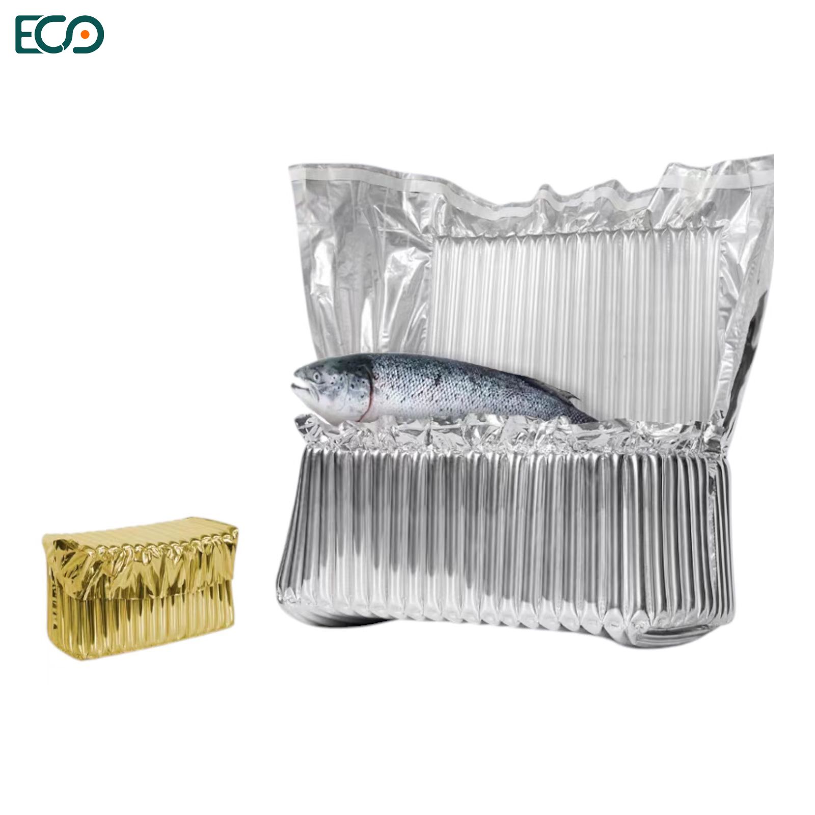 Aluminum Foil Metallic Air Column Box For retain freshness