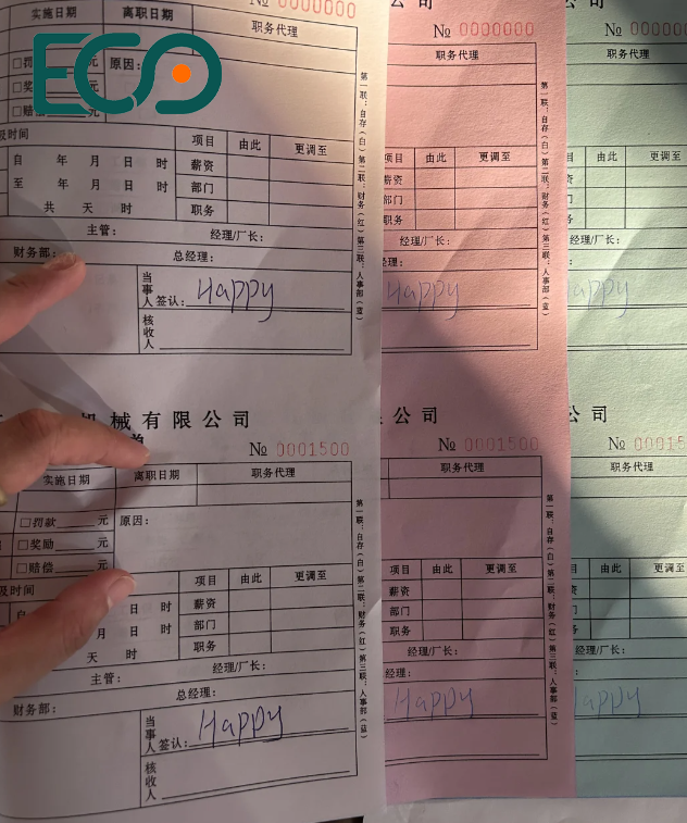 NCR Paper Raw Material For Carbonless Copy