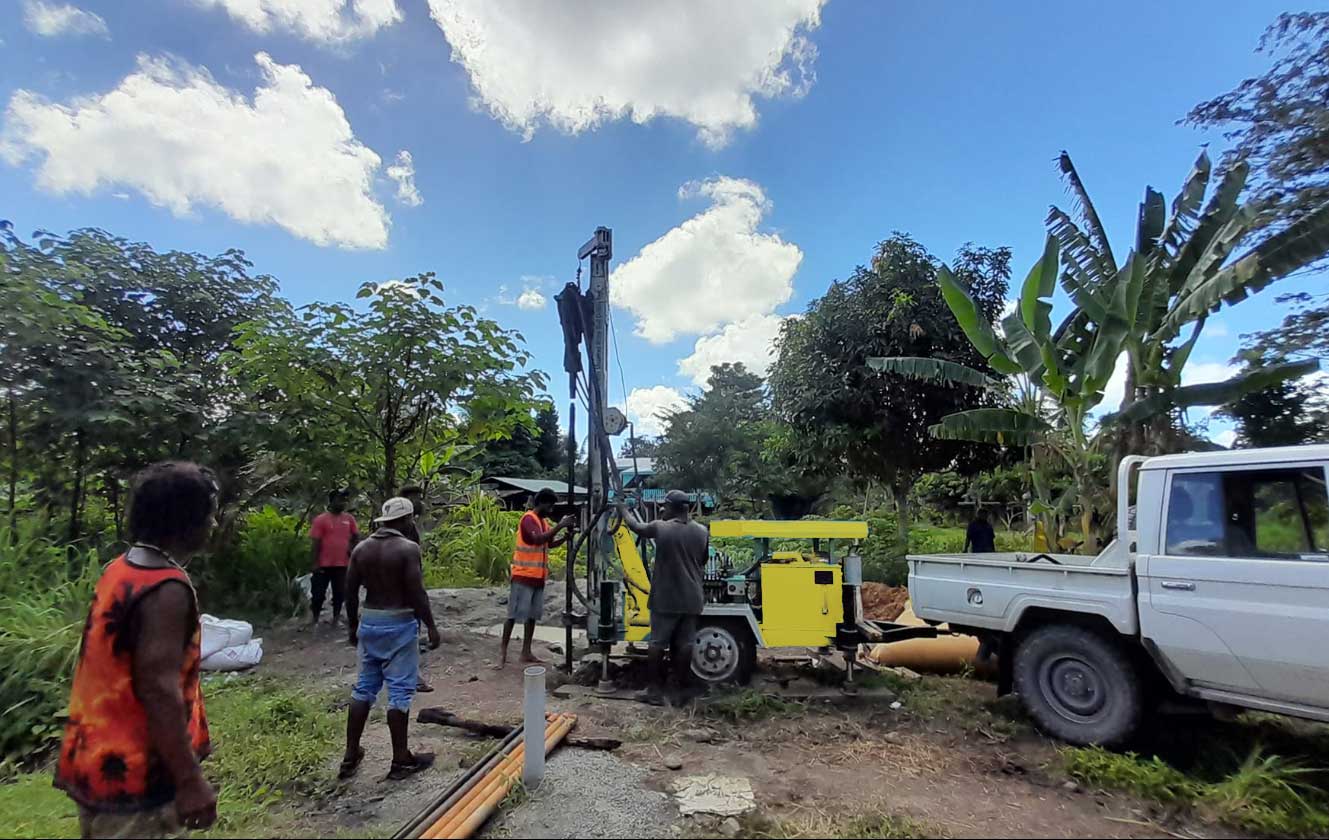 JS150 Trailer Mounted Water Well Drilling Rig