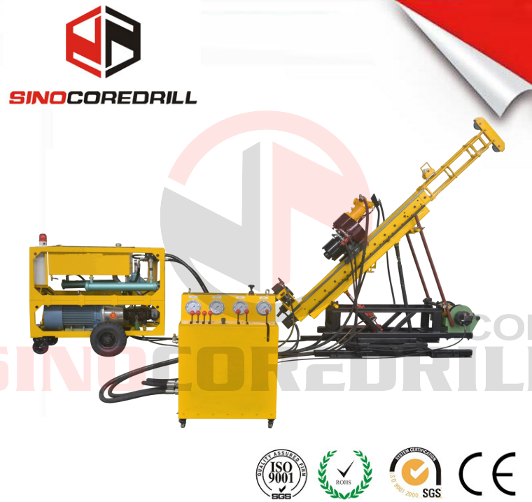 Full Hydraulic Underground Core Drilling Rig For Tunneling And Water ...
