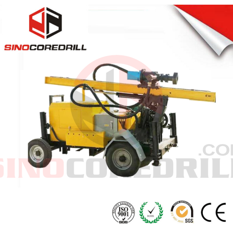 JS150 Trailer Mounted Water Well Drilling Rig