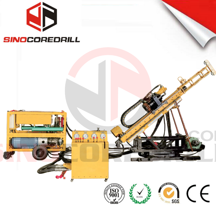 Full Hydraulic Underground Core Drilling Rig For Railway Engineering
