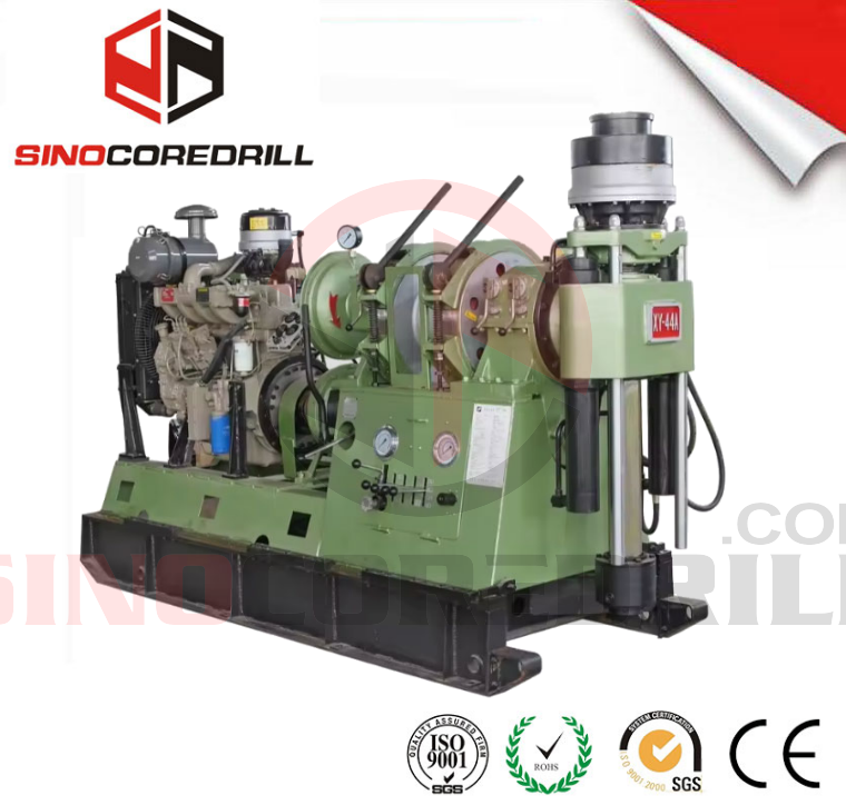 BQ 1400m XY-44A Spindle Core Drilling Rig With Good Detachablity