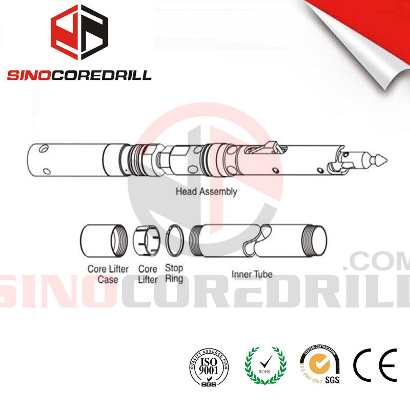 AQ BQ NQ HQ PQ Wireline Core Barrel Inner tube assembly