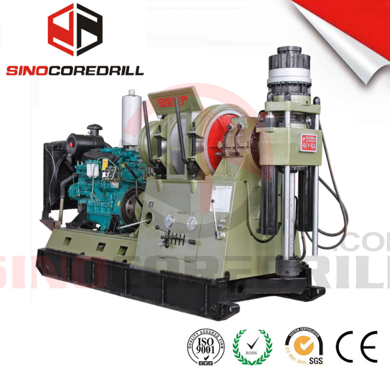 XY-6A Spindle Core Drilling Rig With Powerful Drilling Force