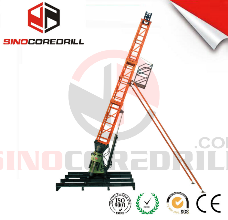 XY-44T Spindle Type Core Drill Rig, Slant Rig Hydraulic