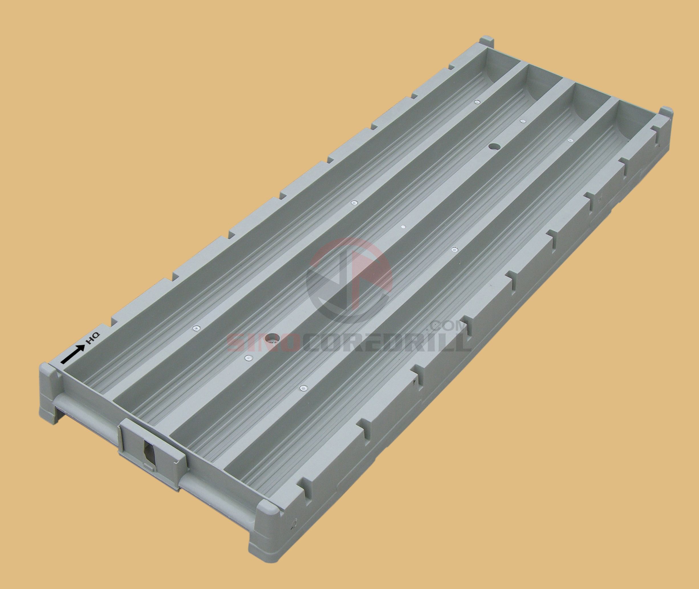 Core Storage safety BQ NQ HQ PQ Core Box , Plastic Core Tray