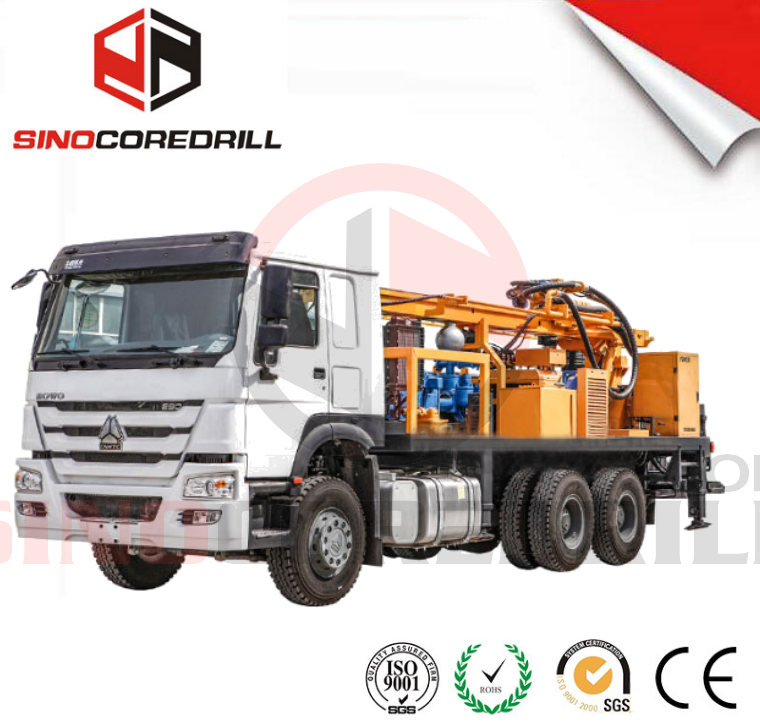 JS400 Truck Mounted Water Well Drilling Rig With Powerful Dynamic
