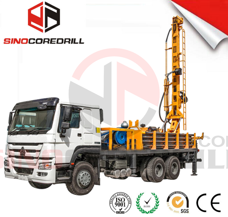 Truck Mounted Hydraulic Rotary Water Well Drilling Rig