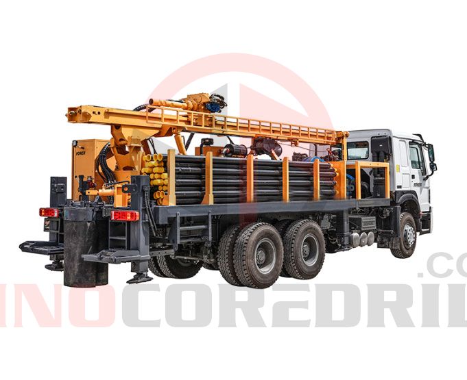 Truck Mounted Hydraulic Rotary Water Well Drilling Rig