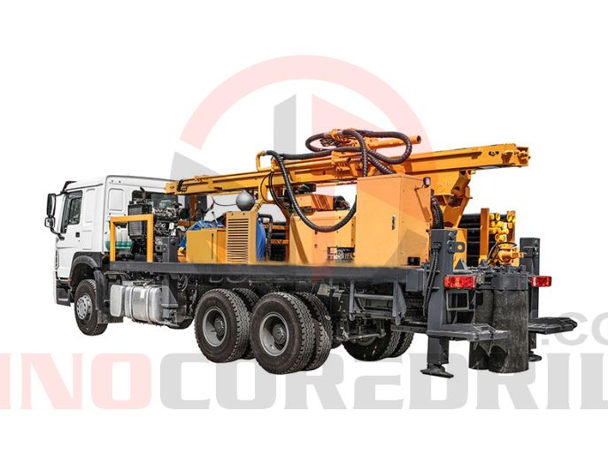 JS400 Truck Mounted Water Well Drilling Rig With Powerful Dynamic