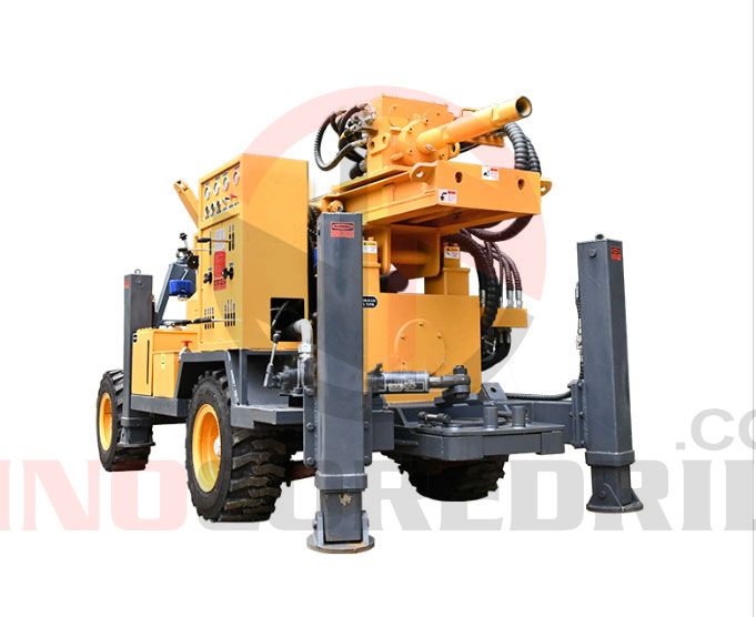 Rig Pengeboran Sumur Air Trailer JSD200 Untuk Berbagai Proyek