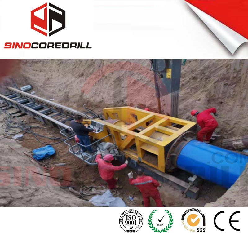 Low noise , high performance LX-450 Auger boring machine