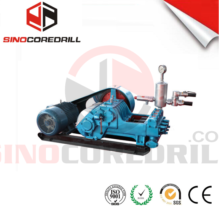 BW250 250L Output 6MPa Mine Horizontal Triplex Mud Pump