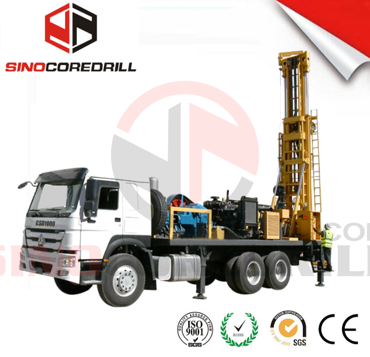 JS1000 Truck Mounted Water Well Drilling Rig