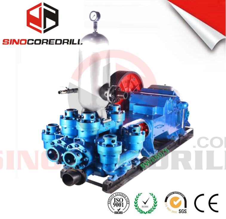 BW850/5 Mud Pump For Water Well Drilling Rigs